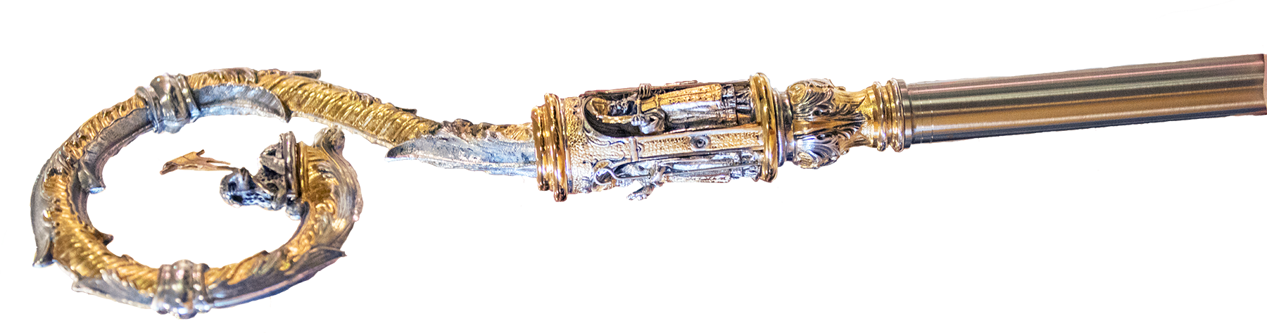 Bishop Mcknight Crosier Color Horizontal | St. Brendan Catholic Church